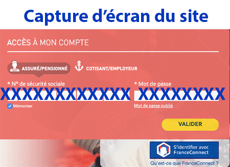 Compte assuré enim: Accès à mon espace personnel sur internet