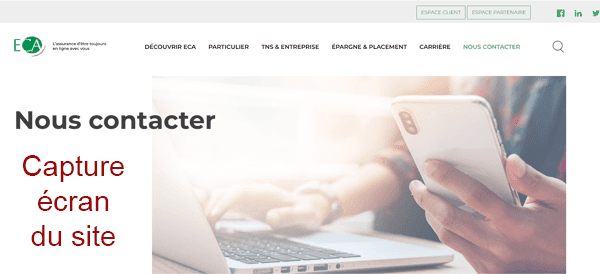 ECA Assurances contact, téléphone et adresses